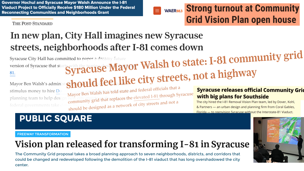 Syracuse: Interstate 81 to be removed; "Community Grid" will take its ...