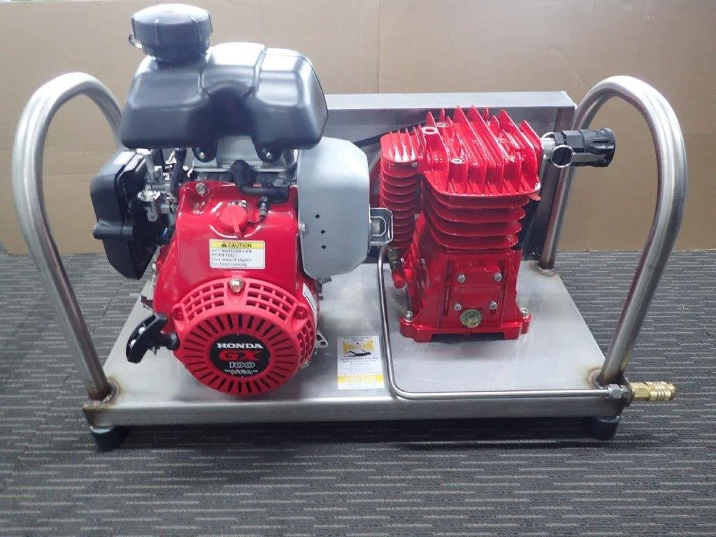 Wolf Air Petrol Dive and Confined Space Compressor | Hookah Diving ...