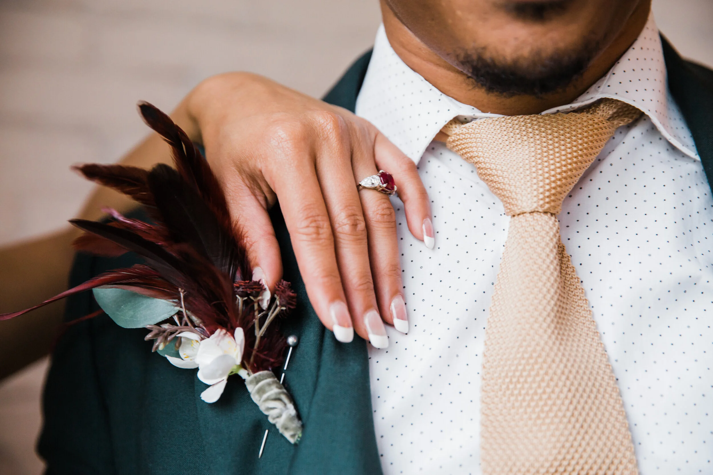 Fearless Ruby and Emerald Wedding at Habitat | Baltimore Wedding ...