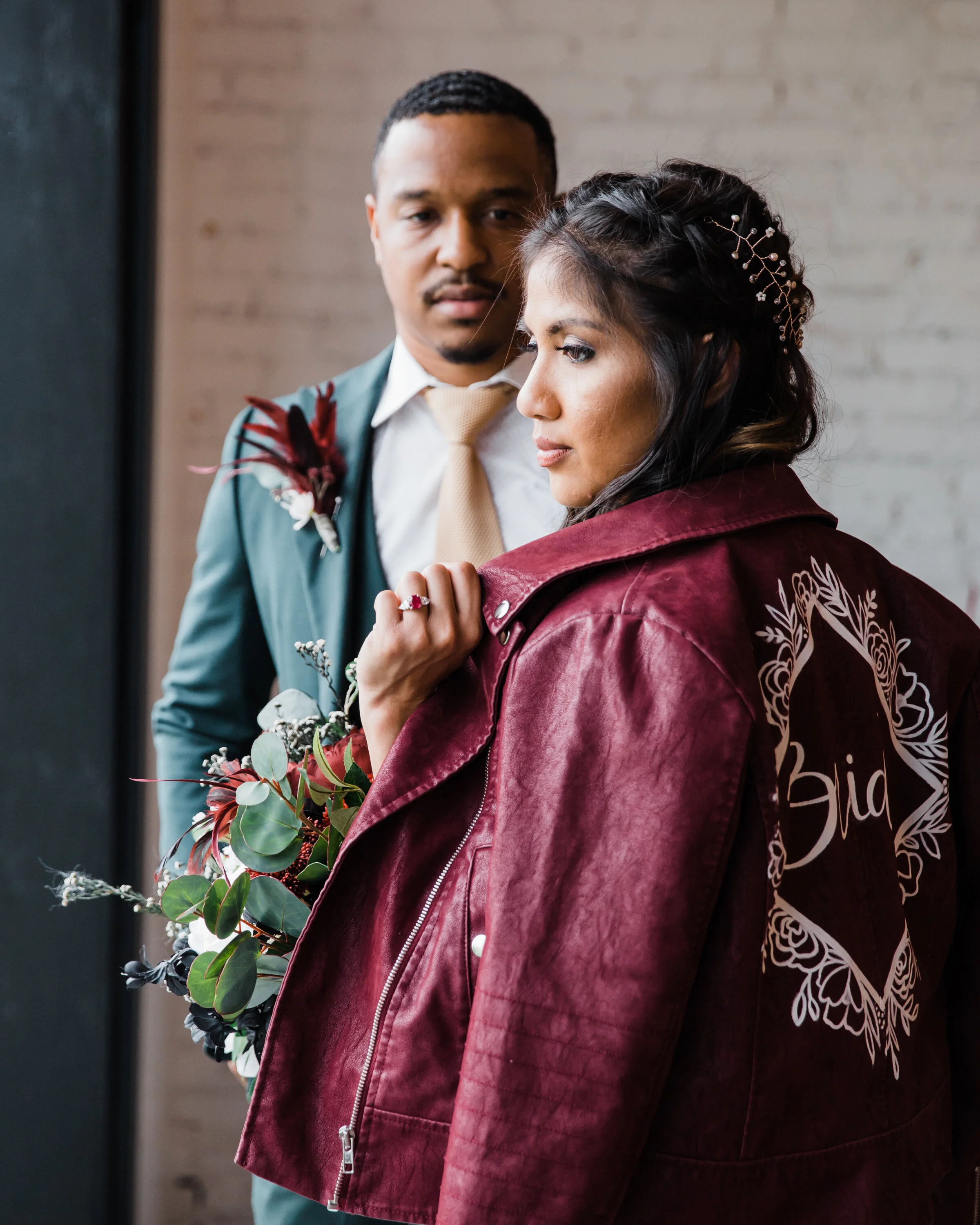 Fearless Ruby and Emerald Wedding at Habitat | Baltimore Wedding ...
