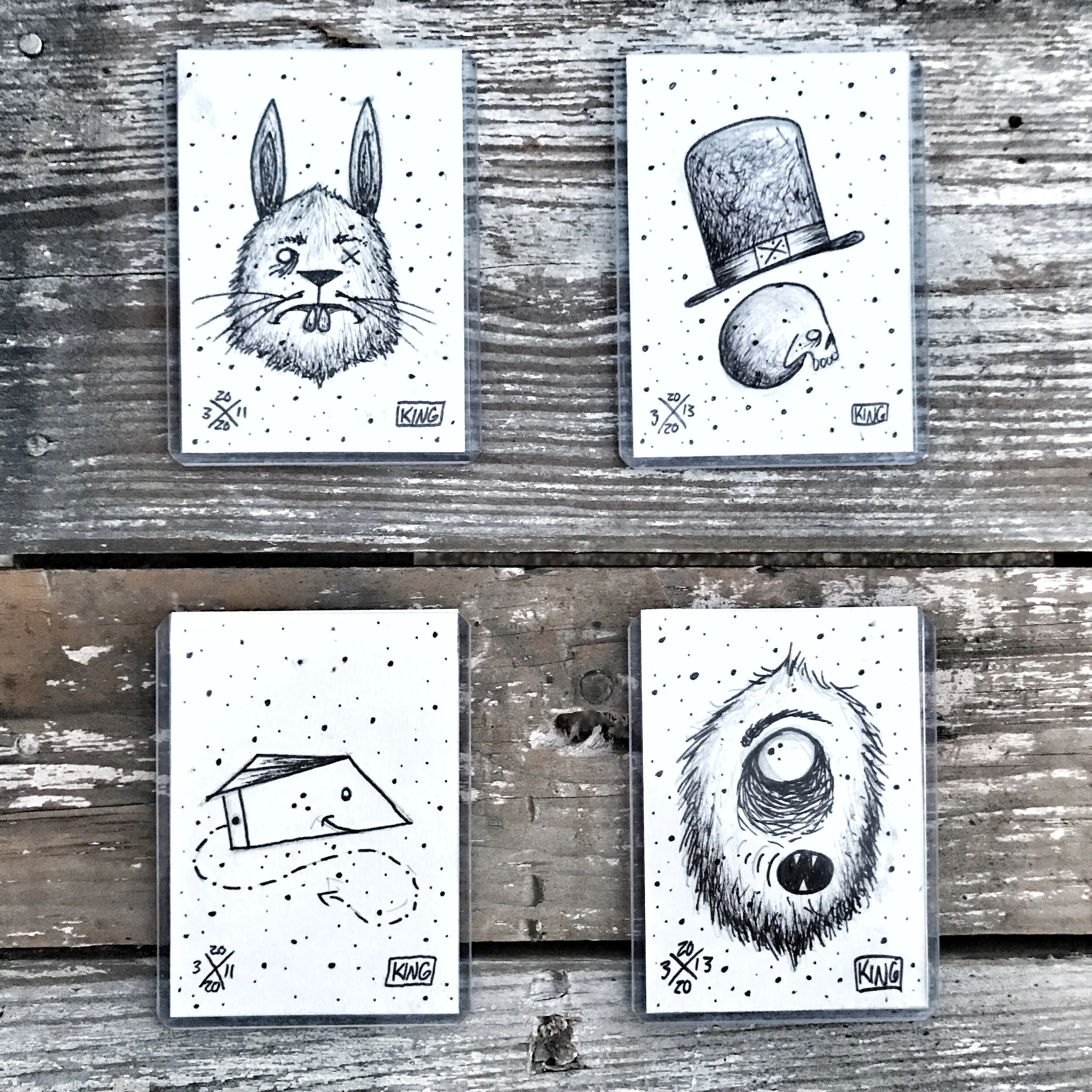Surprise Mini Drawings — CASEY KING ART