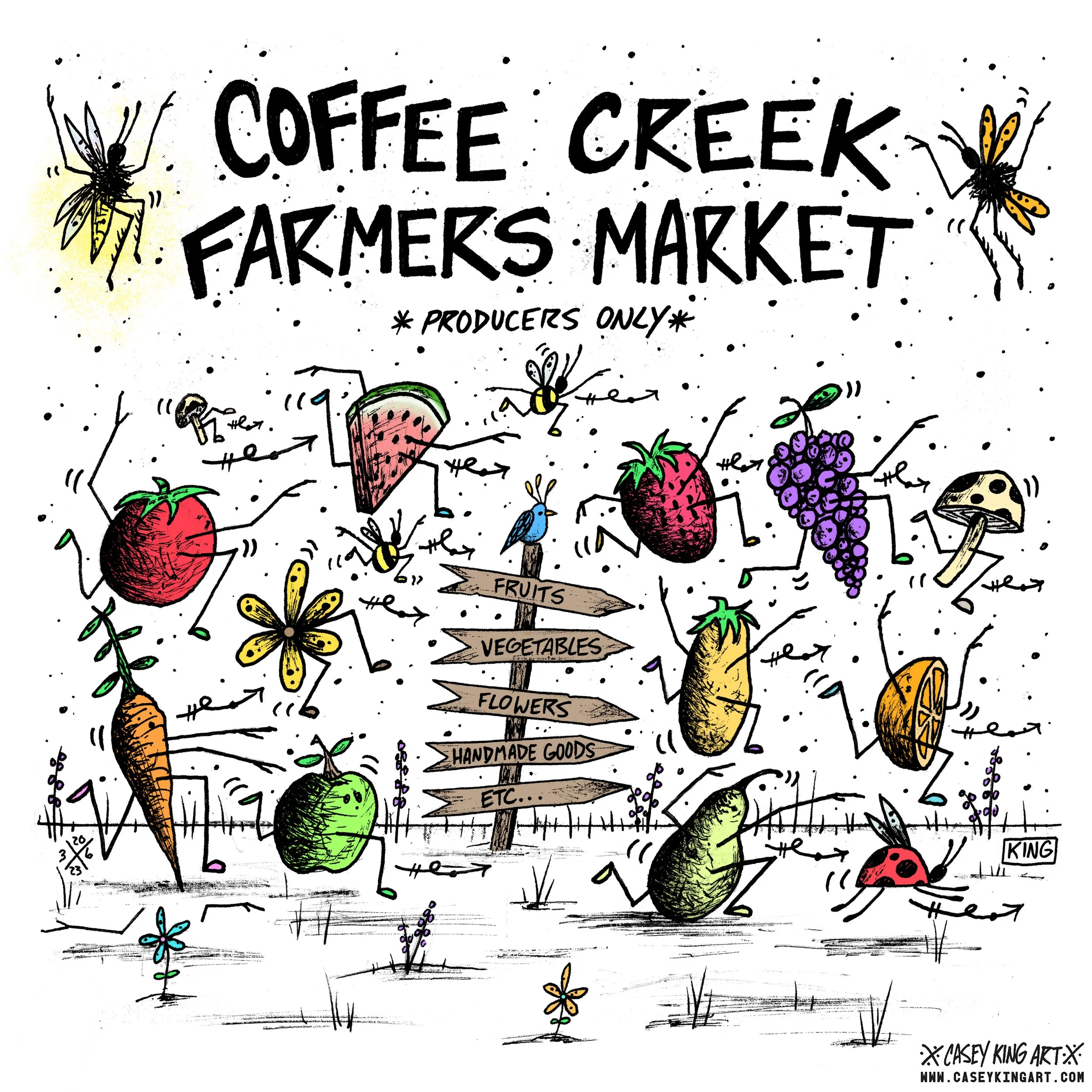 Illustration — CASEY KING ART