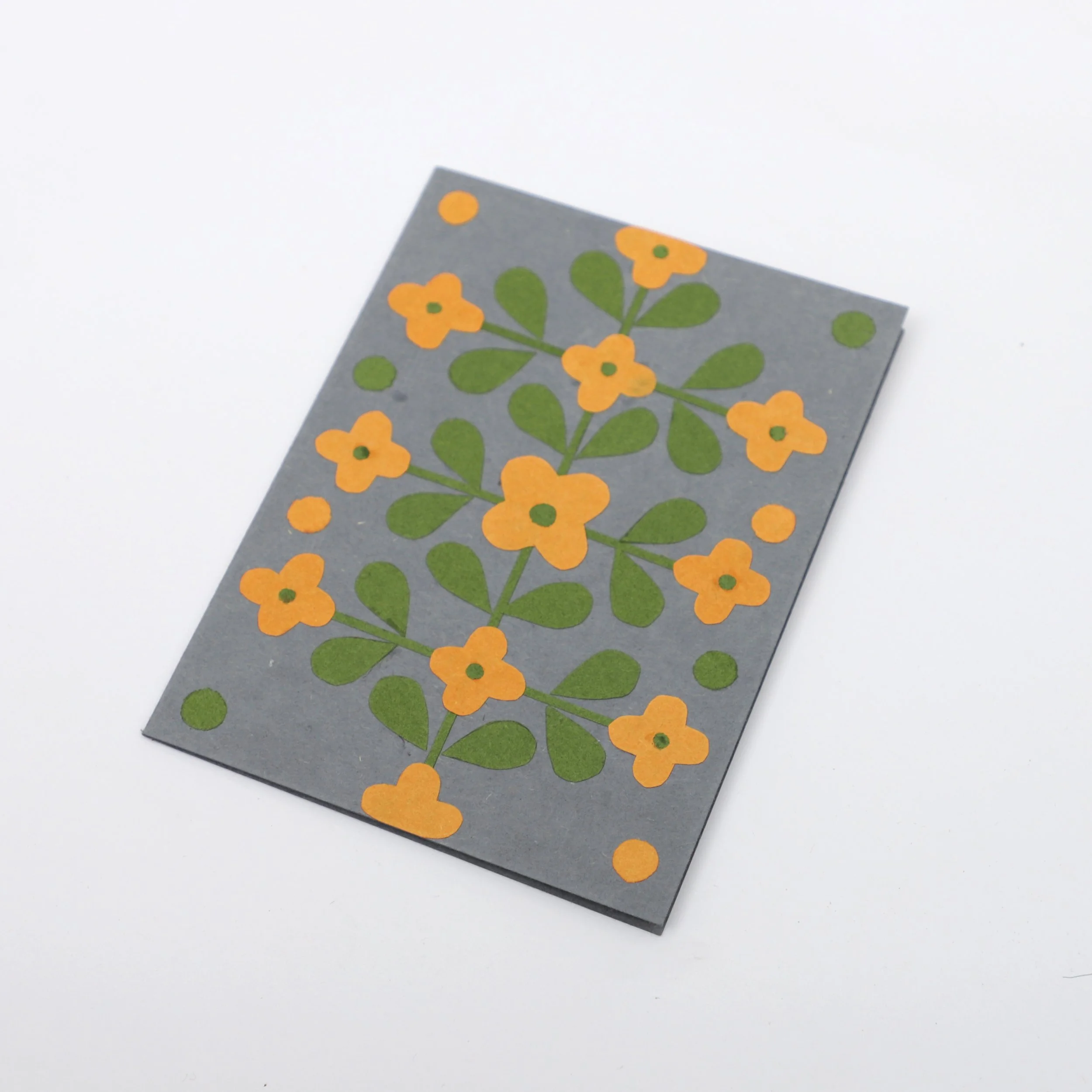 Handmade Paper Greeting Card – Crafted with Care, Sent with Love