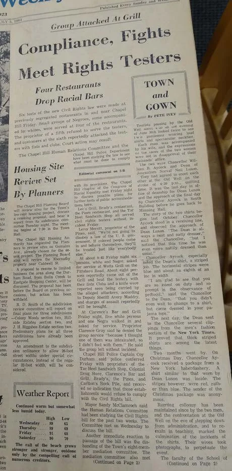 History - Watts Grill - Holy Trinity Anglican Church (Chapel Hill)