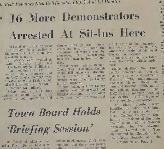 History - Watts Grill - Holy Trinity Anglican Church (Chapel Hill)