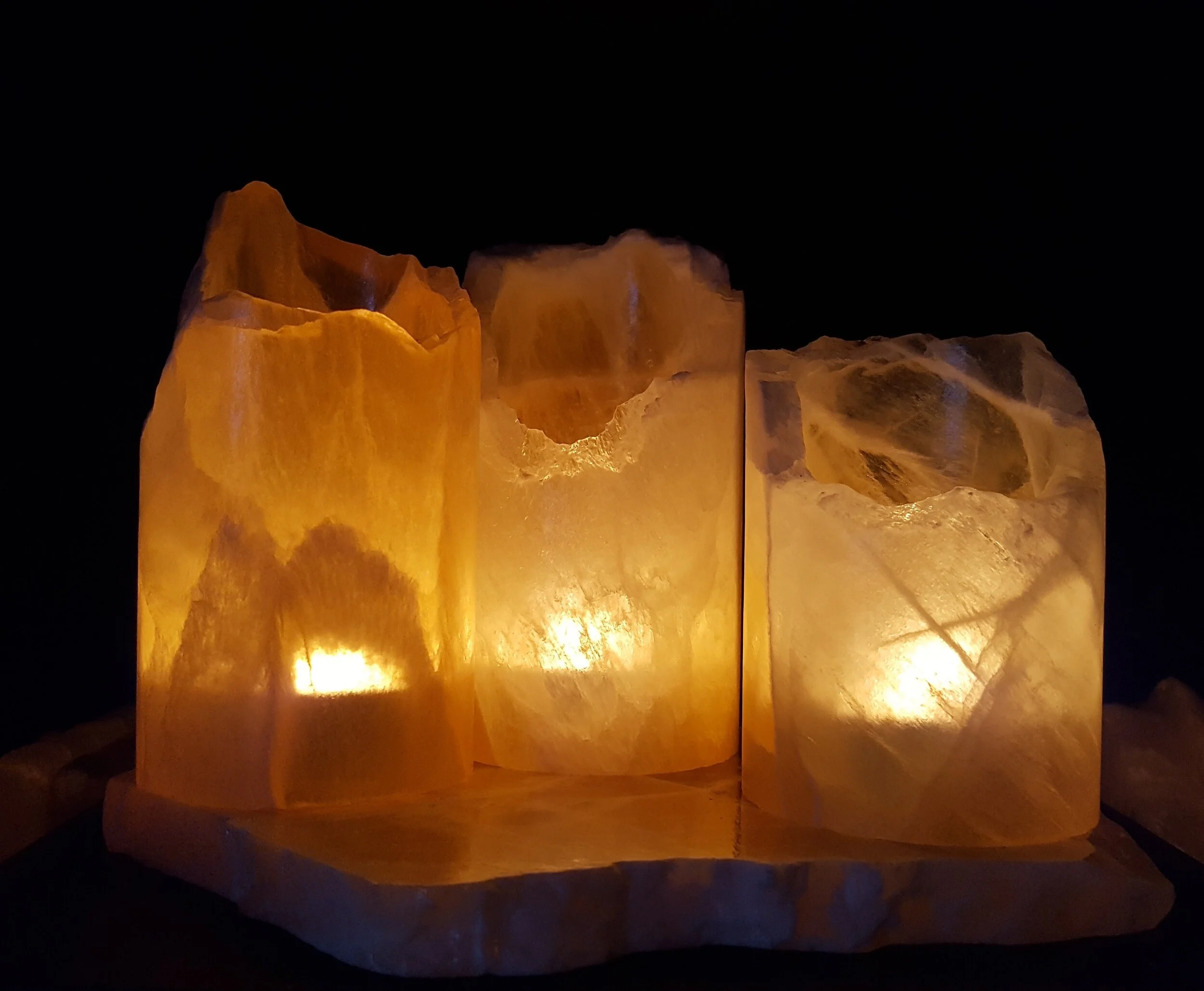 Peaceful Stone Lights