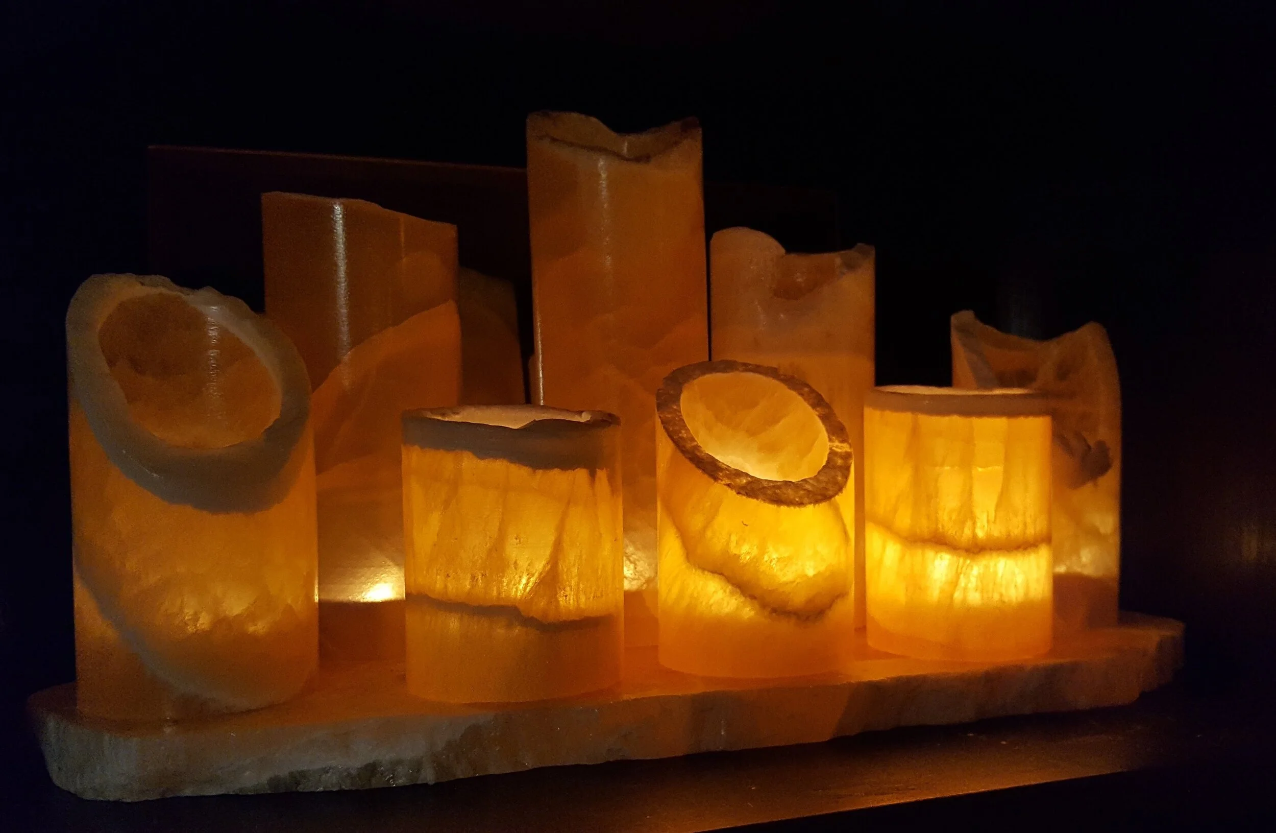 Peaceful Stone Lights