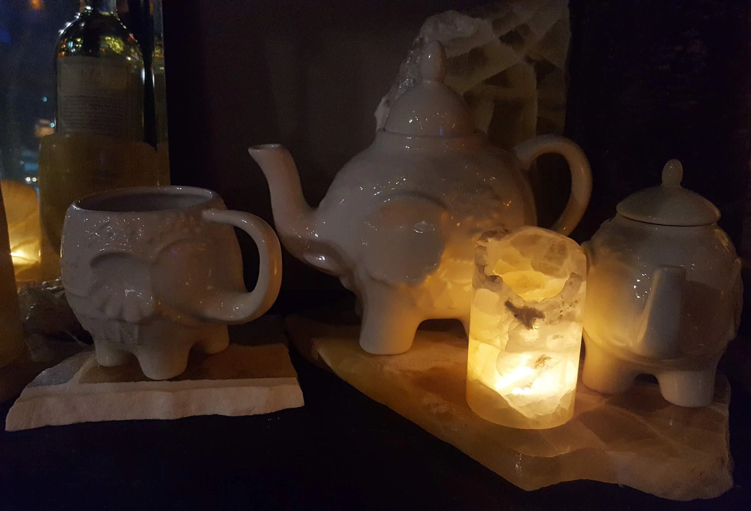 Peaceful Stone Lights