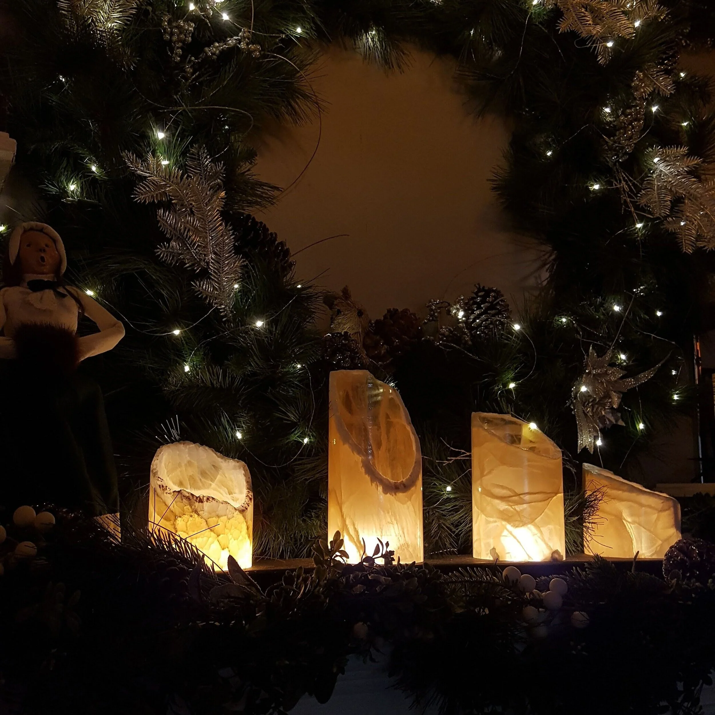 Peaceful Stone Lights