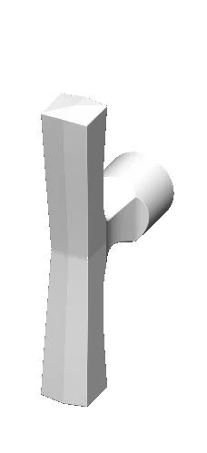 CH-228T T-Handle Coat Hook | Sun Valley Bronze Hardware