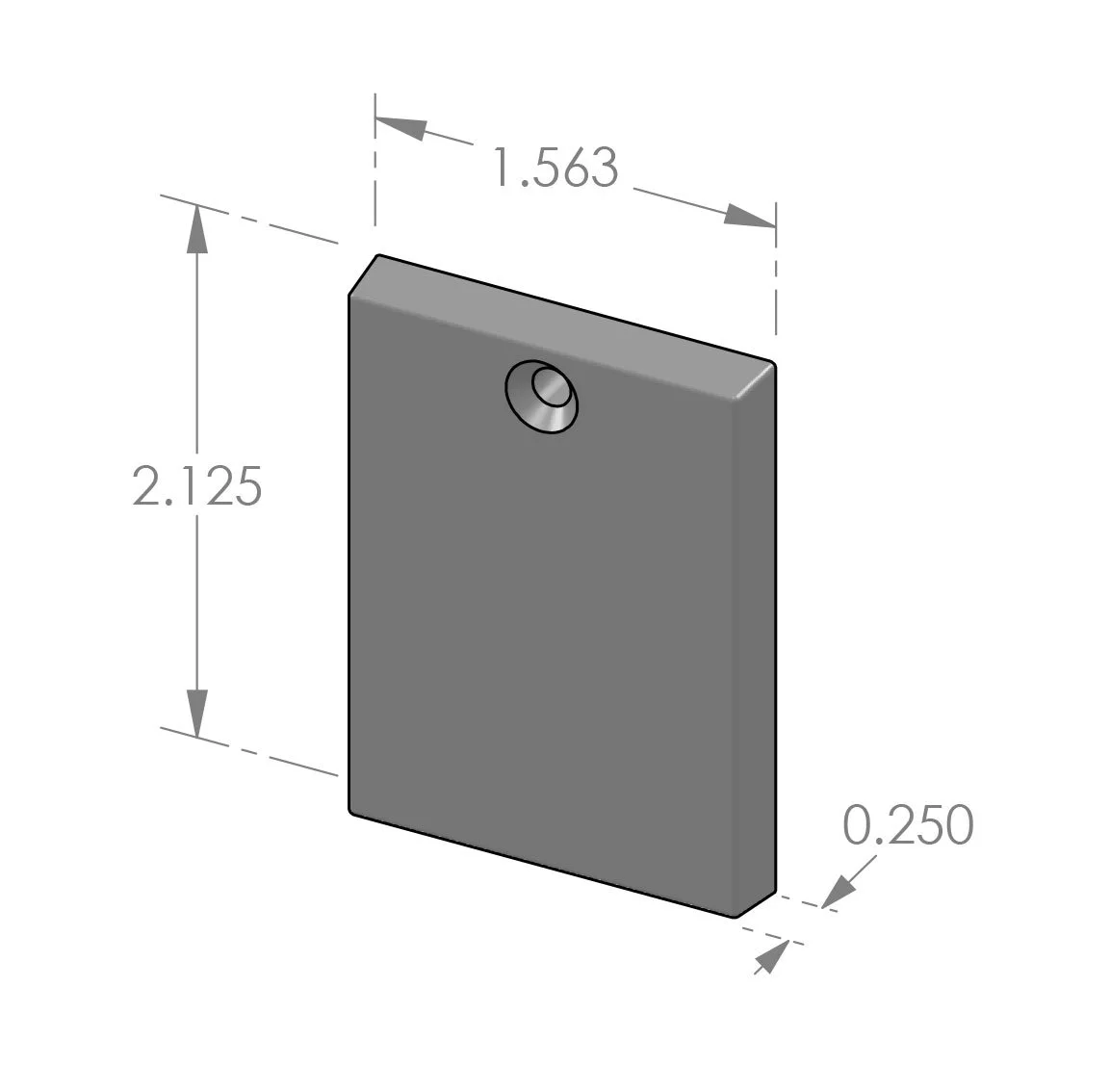 KC-700 Square Key Cover | Sun Valley Bronze Hardware