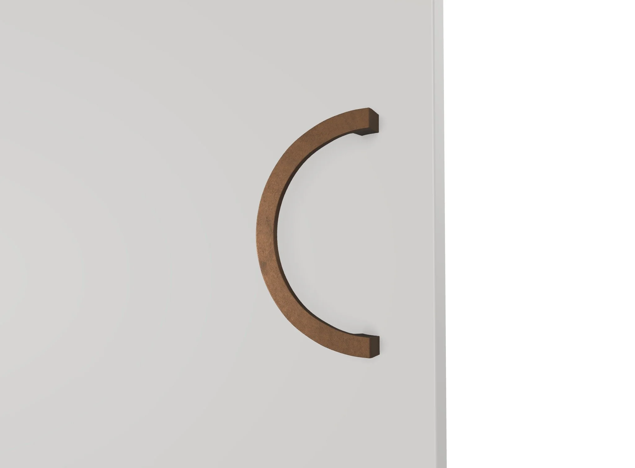 GH-R12 Half Round Grip Handle | Sun Valley Bronze Hardware