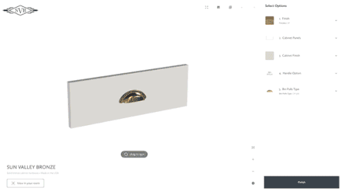 NEW Cabinet Hardware Configurator | Sun Valley Bronze Hardware