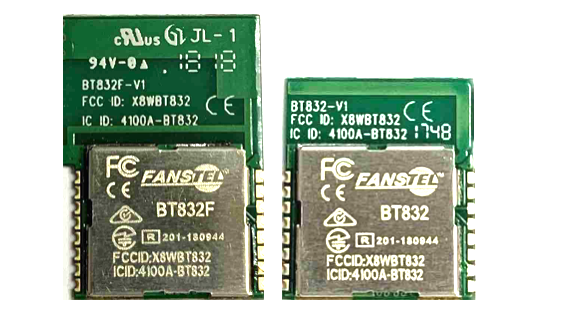 BT832, BT832F Bluetooth 5 module — Fanstel
