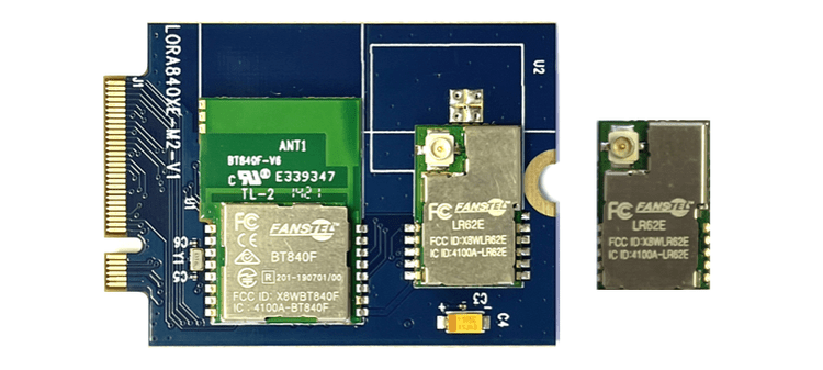 LR62E, SX1262 LoRa module — Fanstel