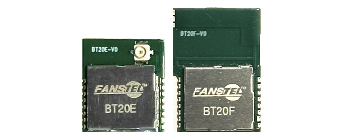 BT20F, nRF54H20 BLE 5.4 modules — Fanstel
