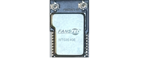 WT02C40C Quad-Radio, 5GHz WiFi 6, 2.4GHz WiFi 6, BLE 5.4 combo modules ...
