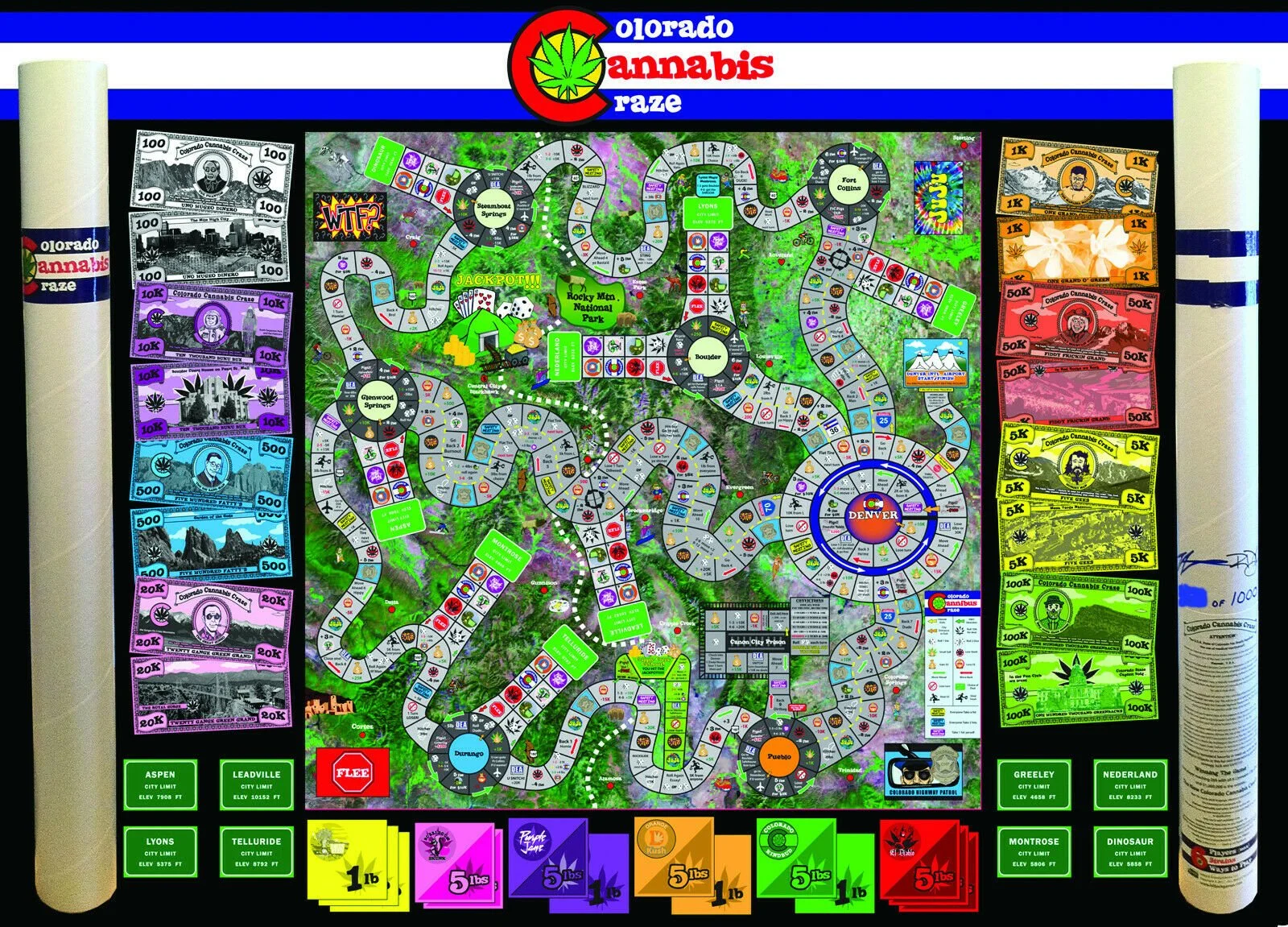 Board Games — Roll-a-Bong Games