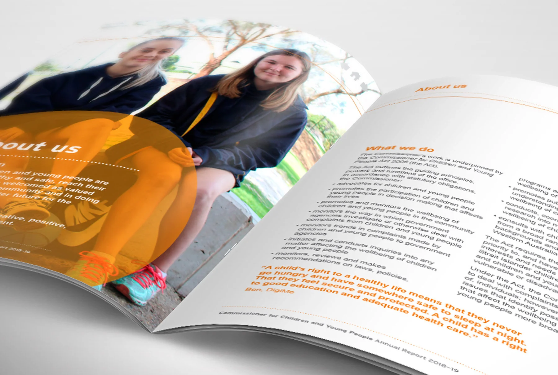 Fresh Lemon Design — CCYP Annual Report