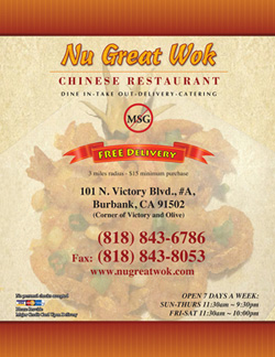 Menu — Nu Great Wok