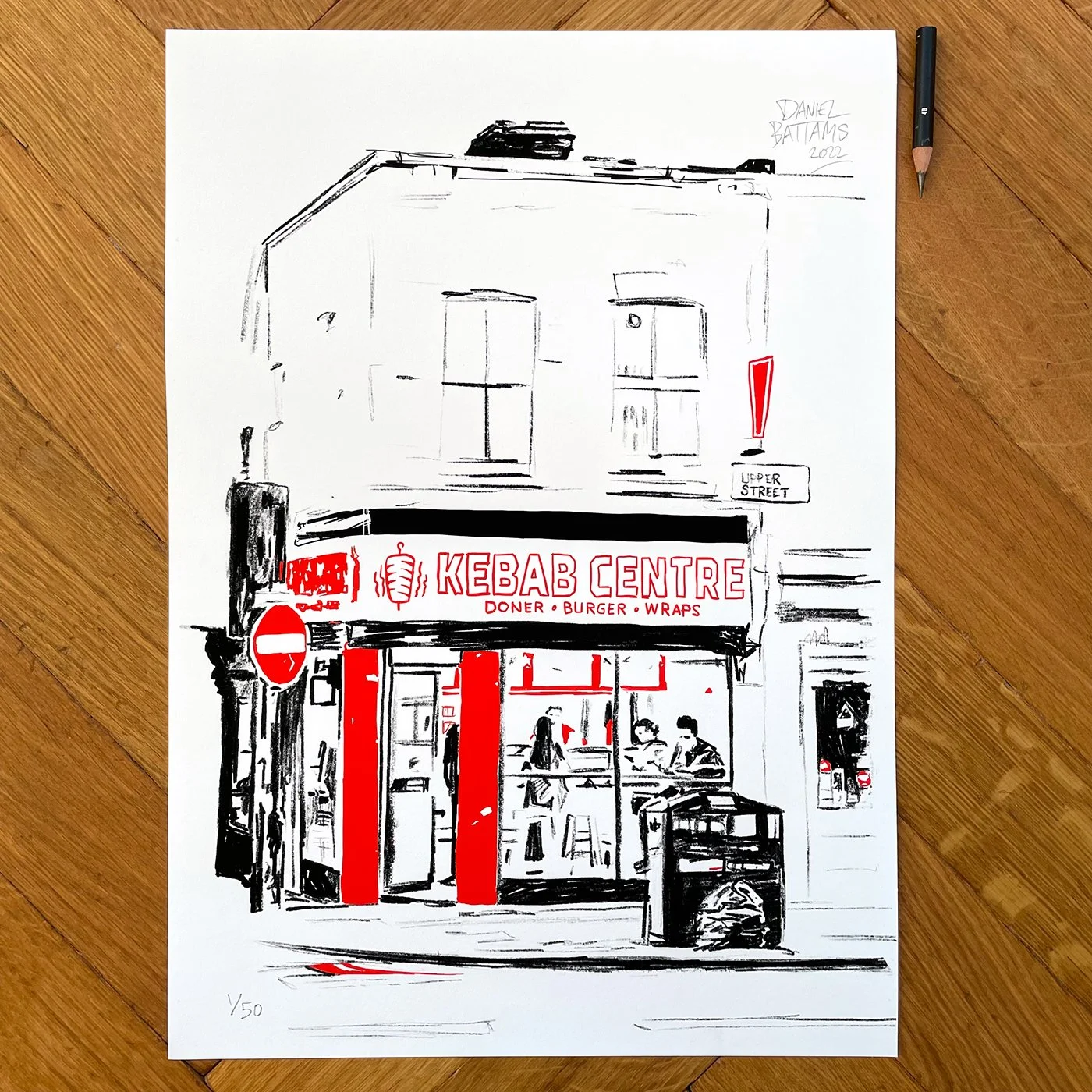 Daniel Battams Art Prints ~ Official shop