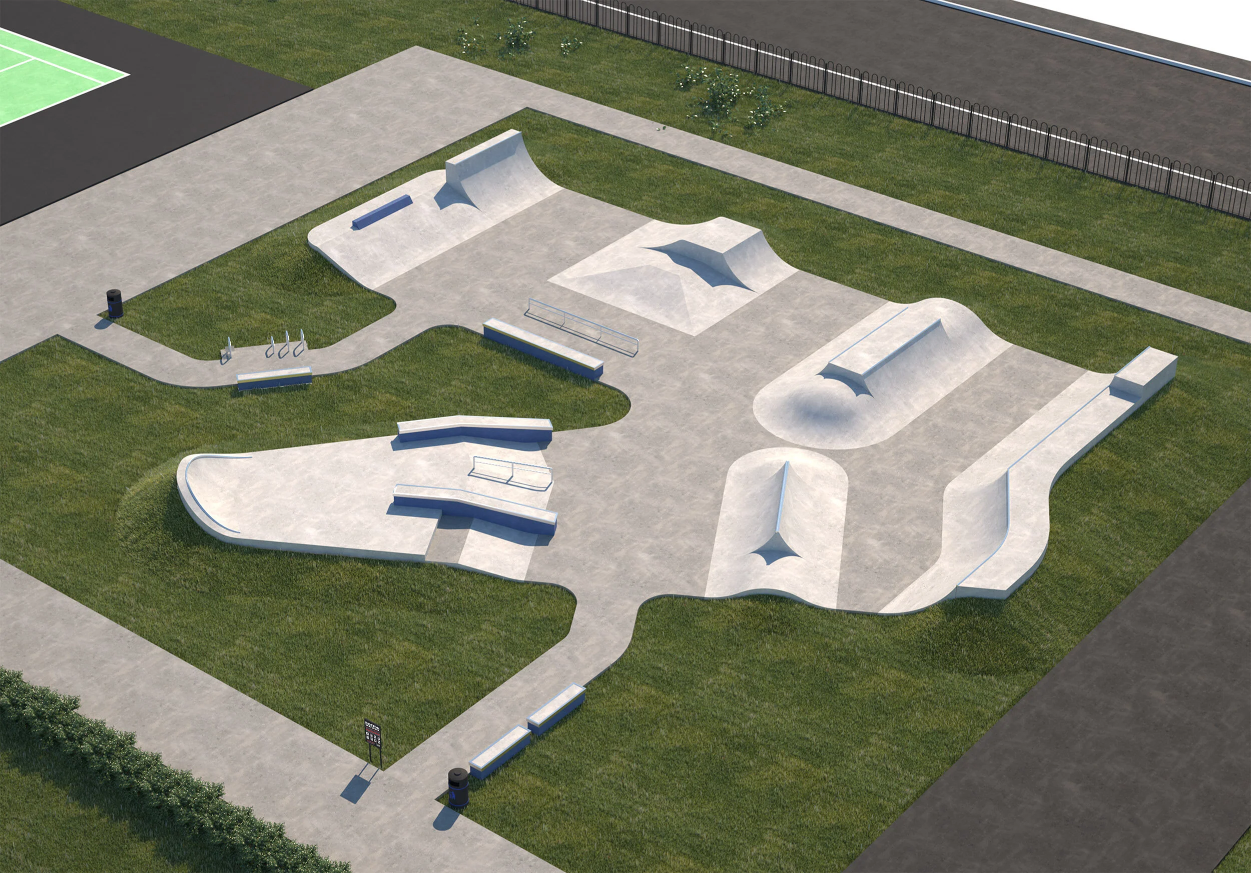 Boston Skatepark — Maverick Skateparks