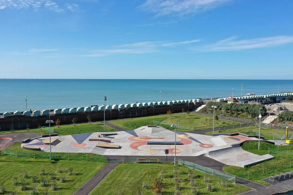Hove Beach plaza