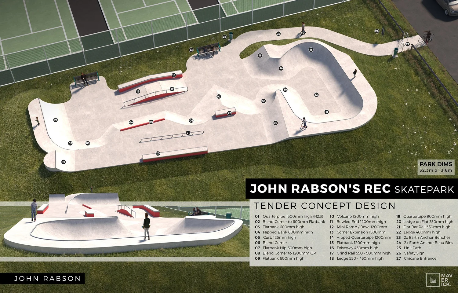 John Rabson Rec Skatepark