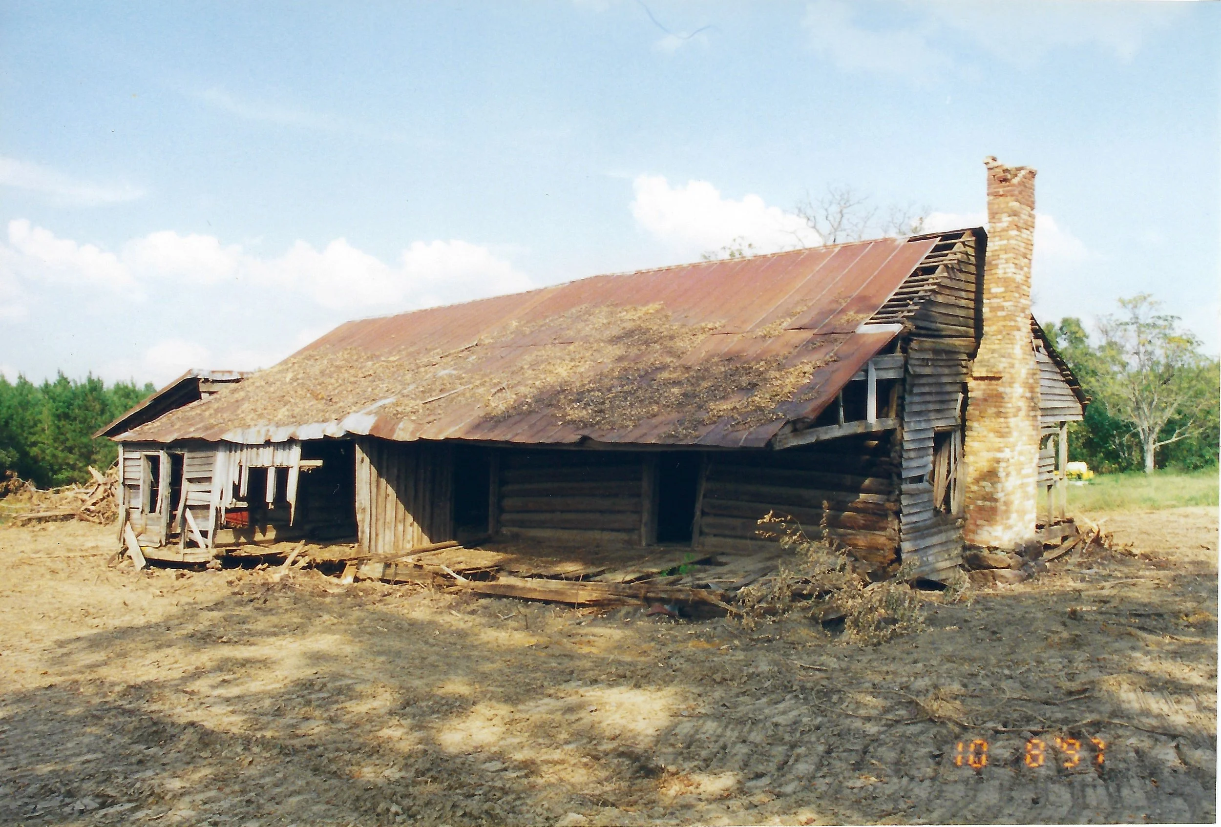 The Log Cabin History — Harrison Woodlands