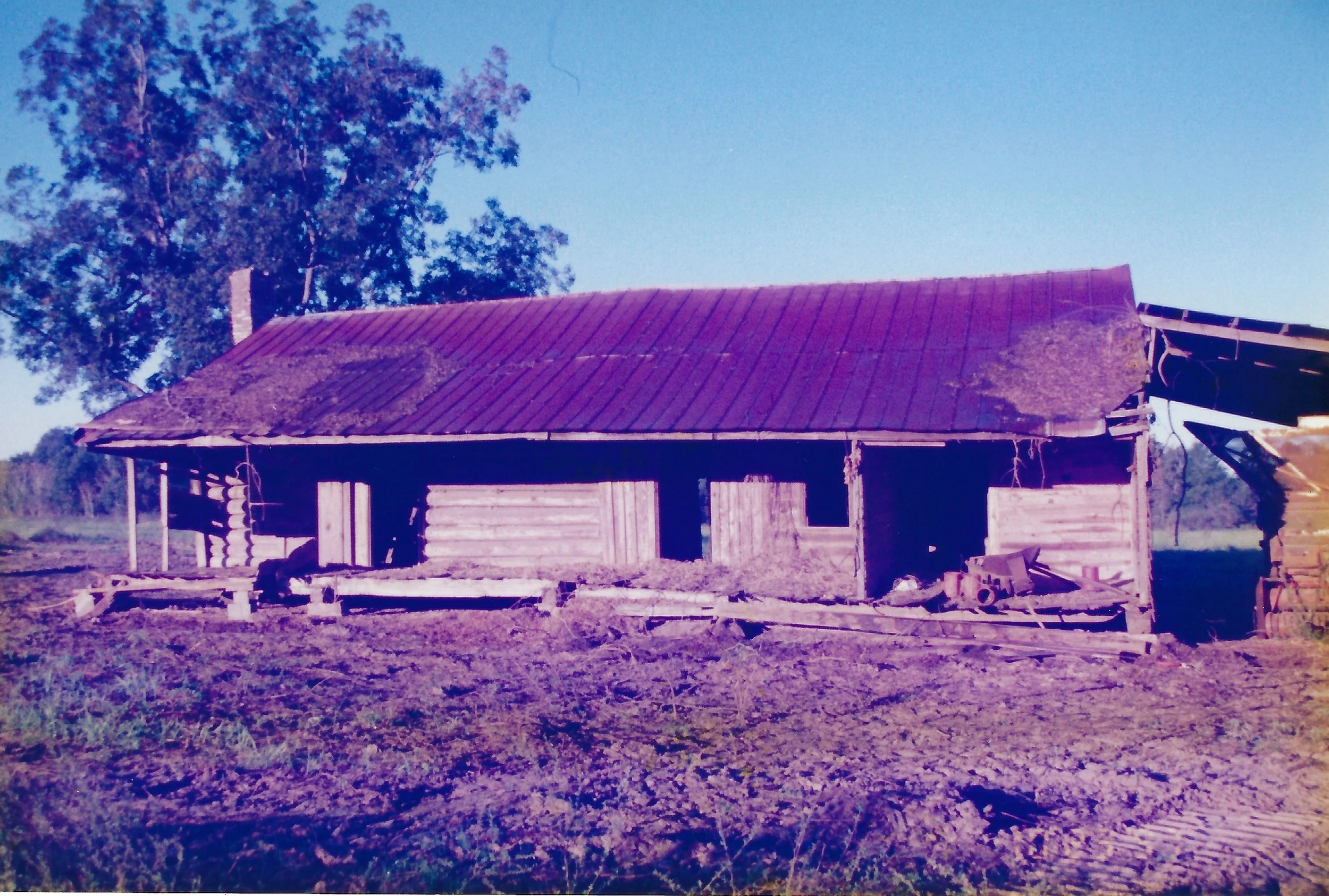 The Log Cabin History — Harrison Woodlands
