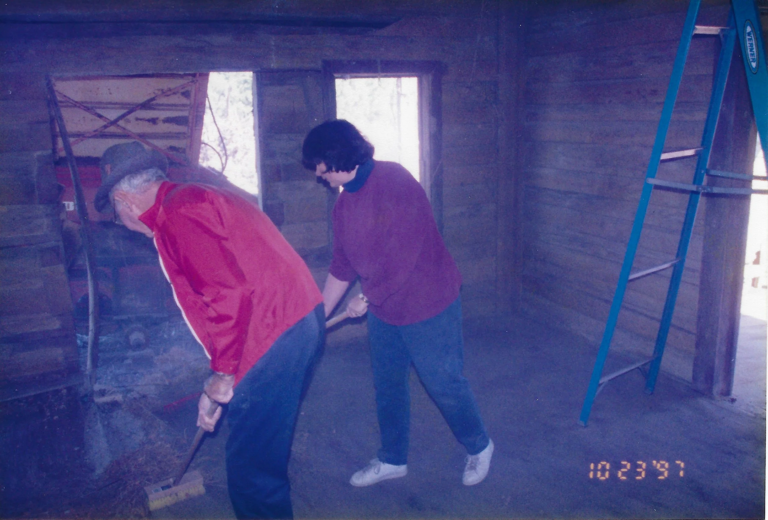 The Log Cabin History — Harrison Woodlands