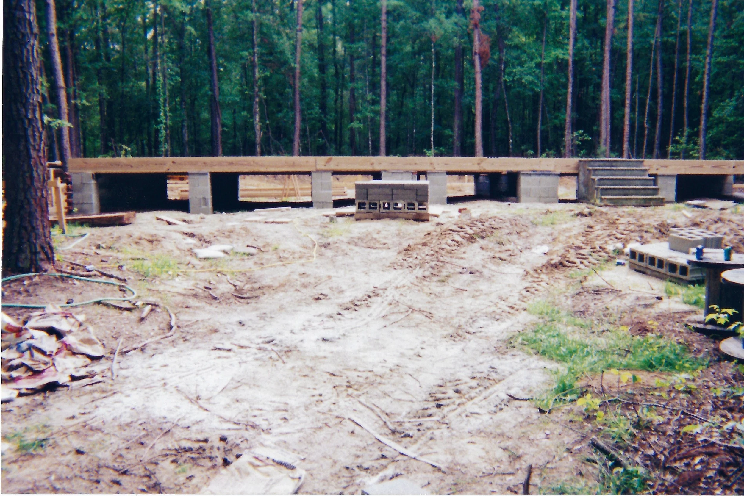 The Log Cabin History — Harrison Woodlands