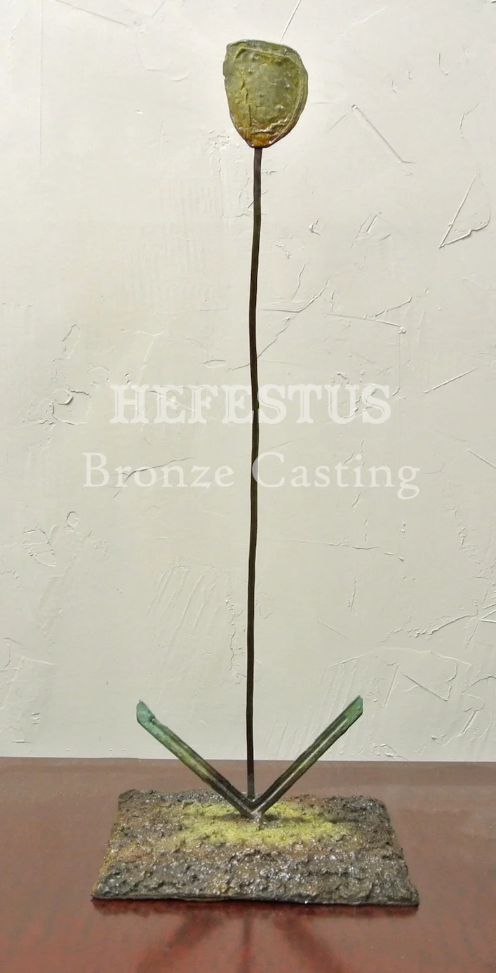 "fleur jaune d'or" Jimray Scott — Hefestus Fine Arts