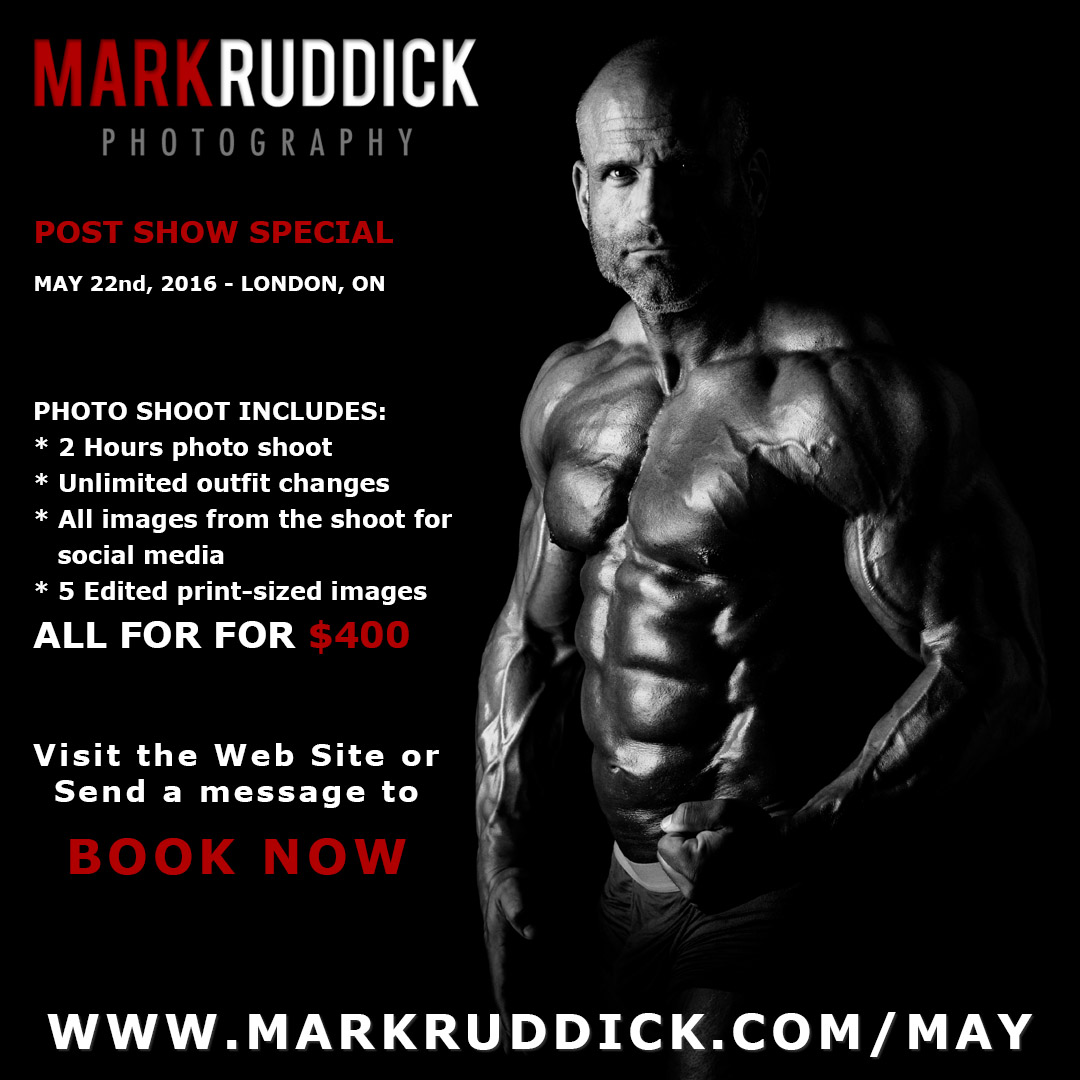 Fitness & Bodybuilding Photography | Post Show Ads — Mark Ruddick ...