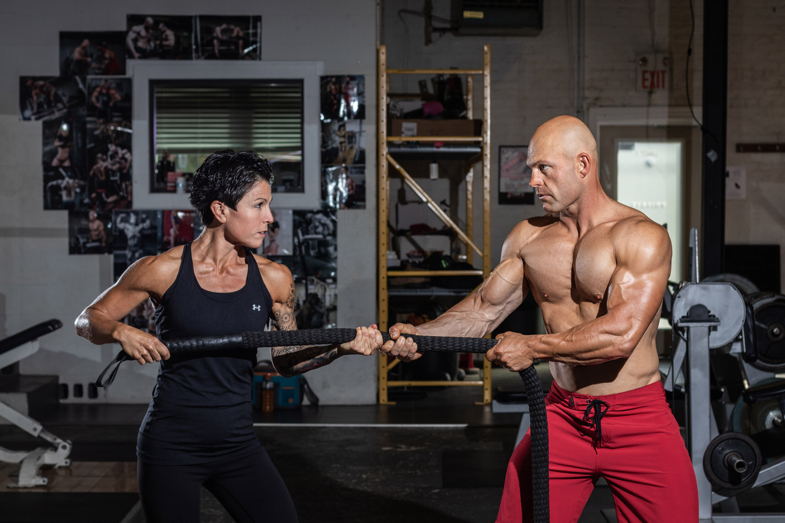 Fitness & Bodybuilding Photography | Couples Fitness Photography — Mark ...