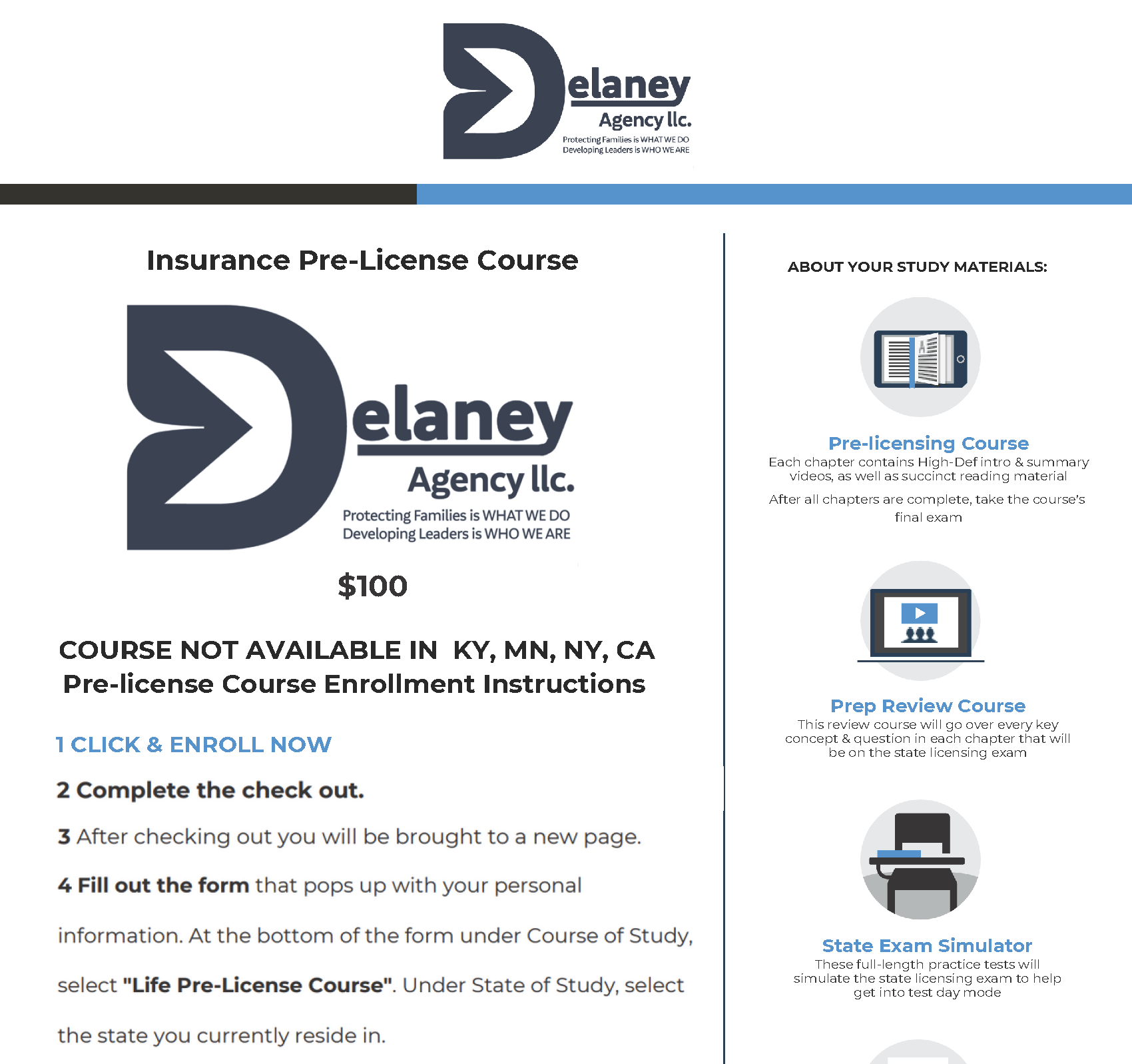 Get Licensed - PreLicensing Course — SFG Launchpad