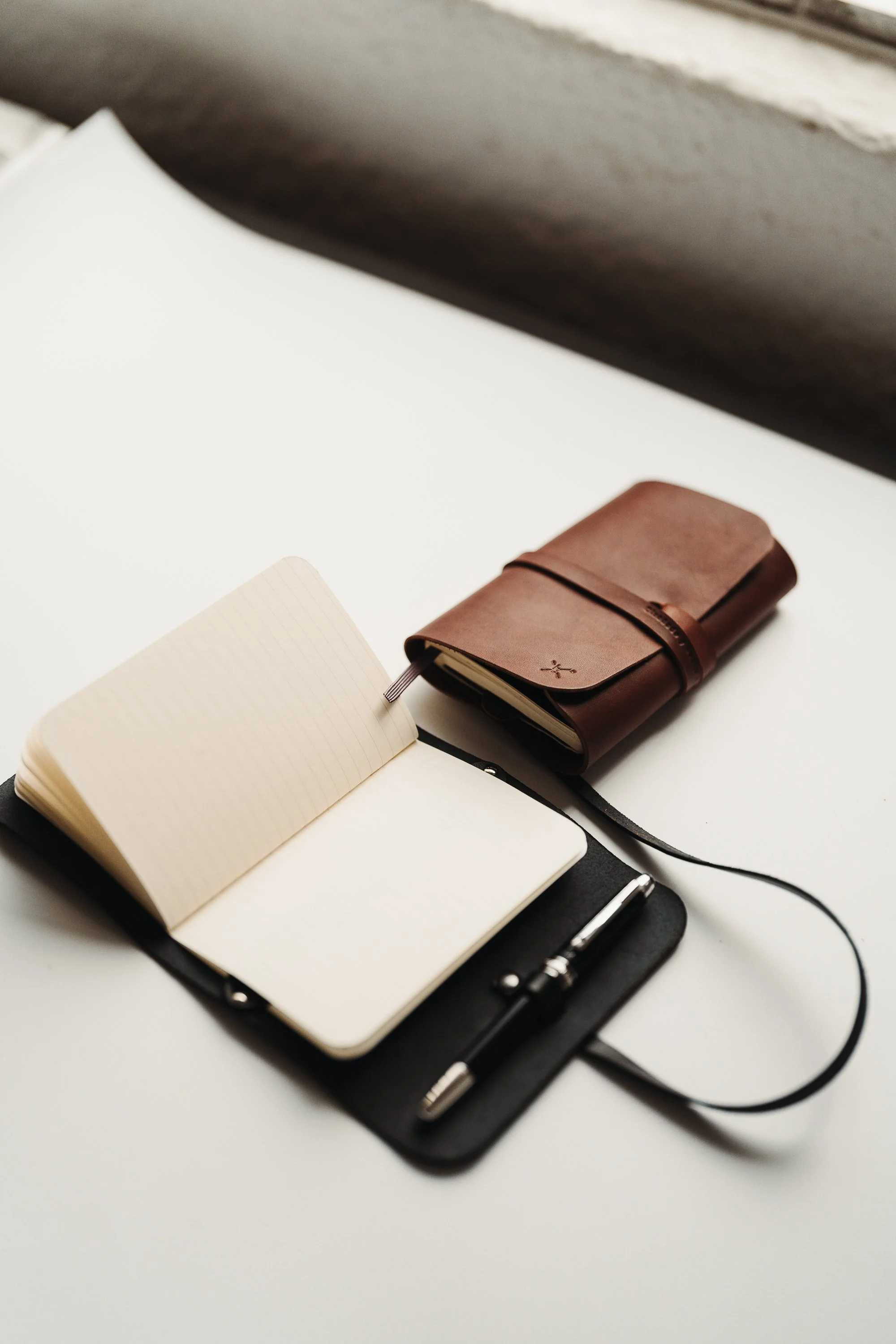 Notebook Cover - Protector de cuero para libretas. — Lo Esencial