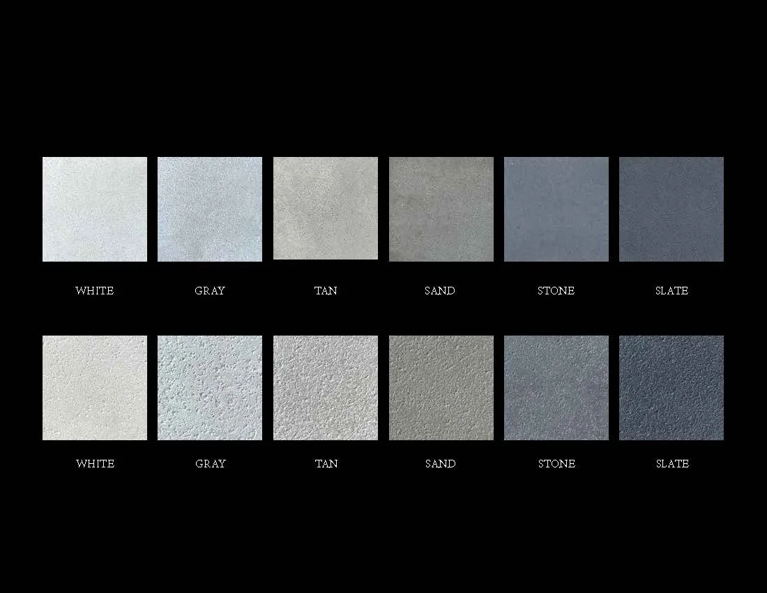 COLOR/FINISH — FineConcrete