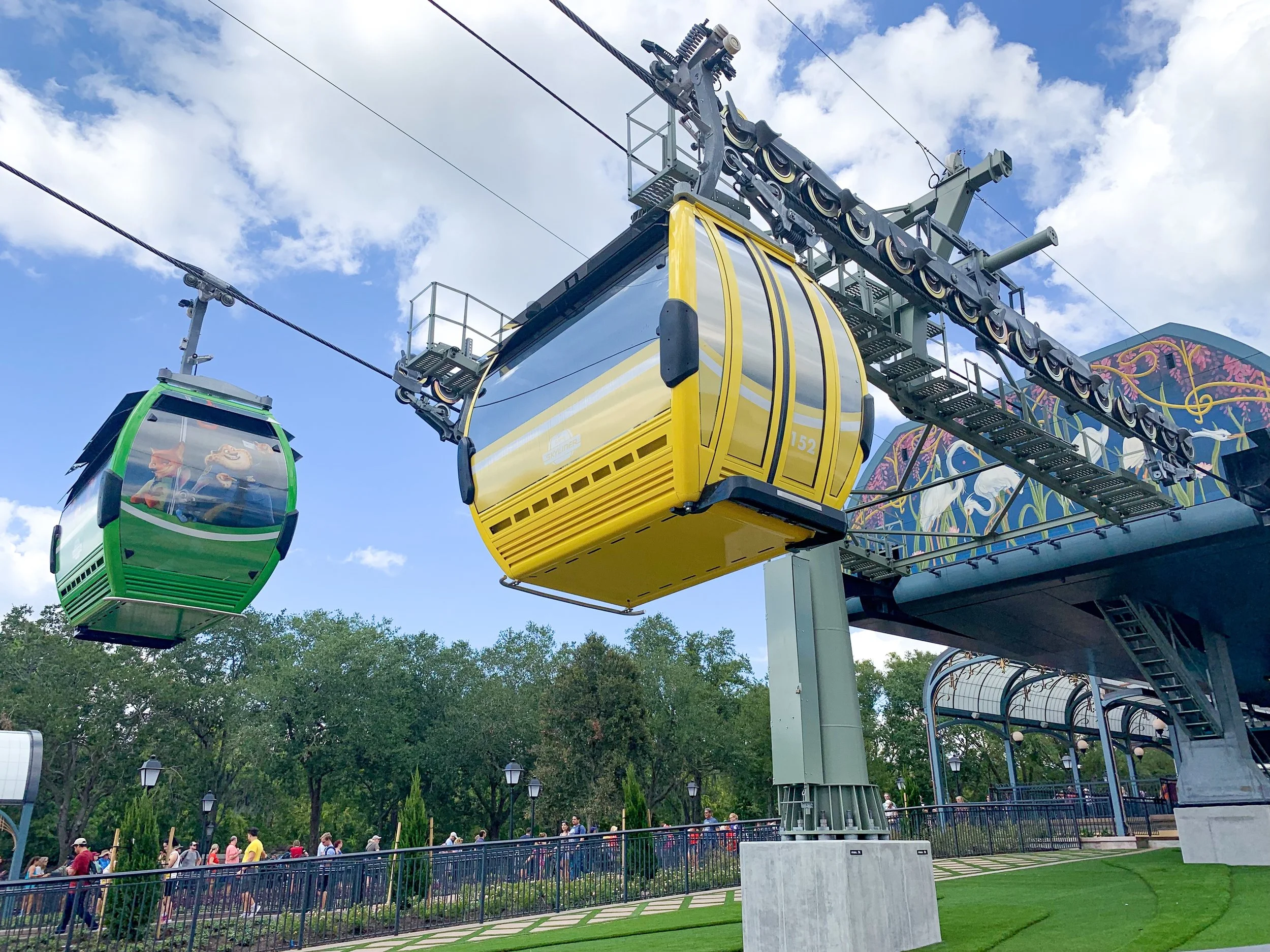 The Disney Skyliner is Up and Running! (Again) — THE DISNEY FOX