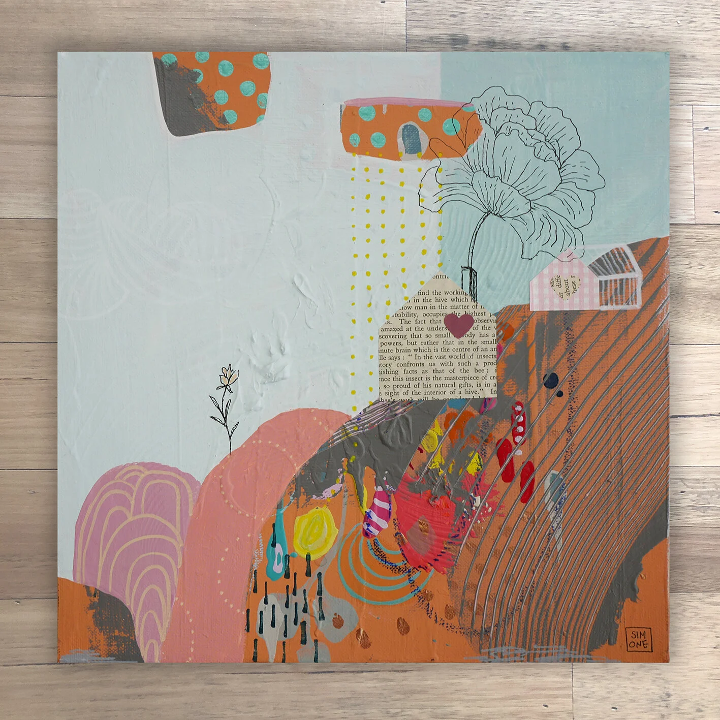 Home 7 - (SOLD) — Simone Linehan Artist