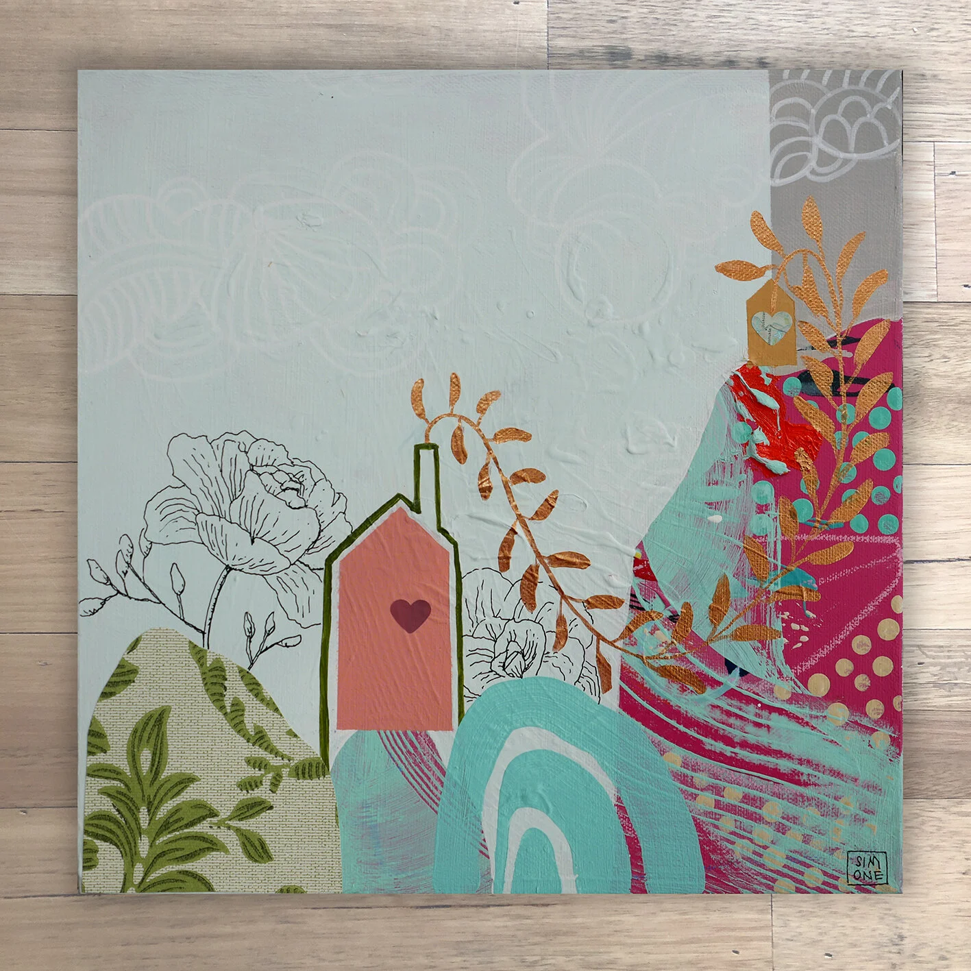 Home 9 - (SOLD) — Simone Linehan Artist