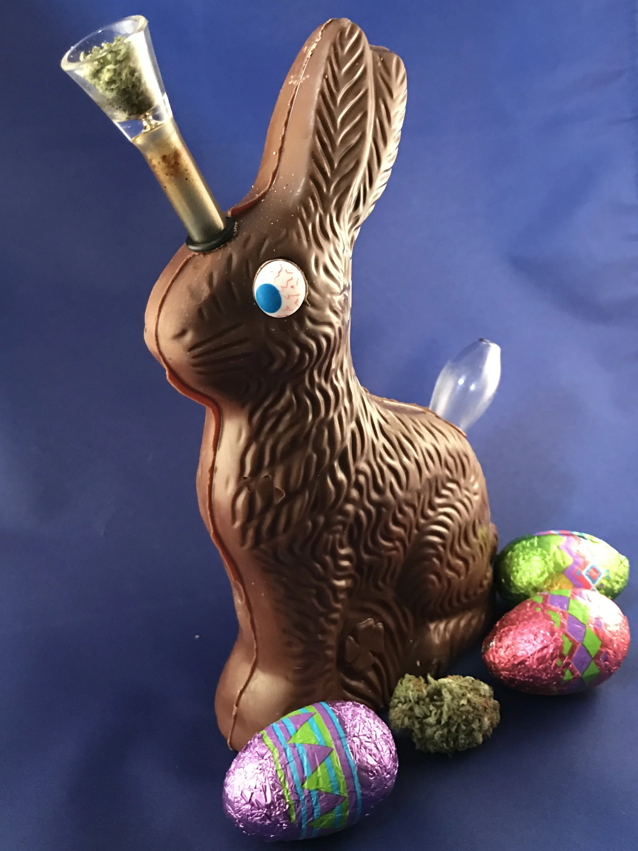 Chocolate Easter Bunny Pipe: Stoner Food Pipe — CHRONIC CRAFTER