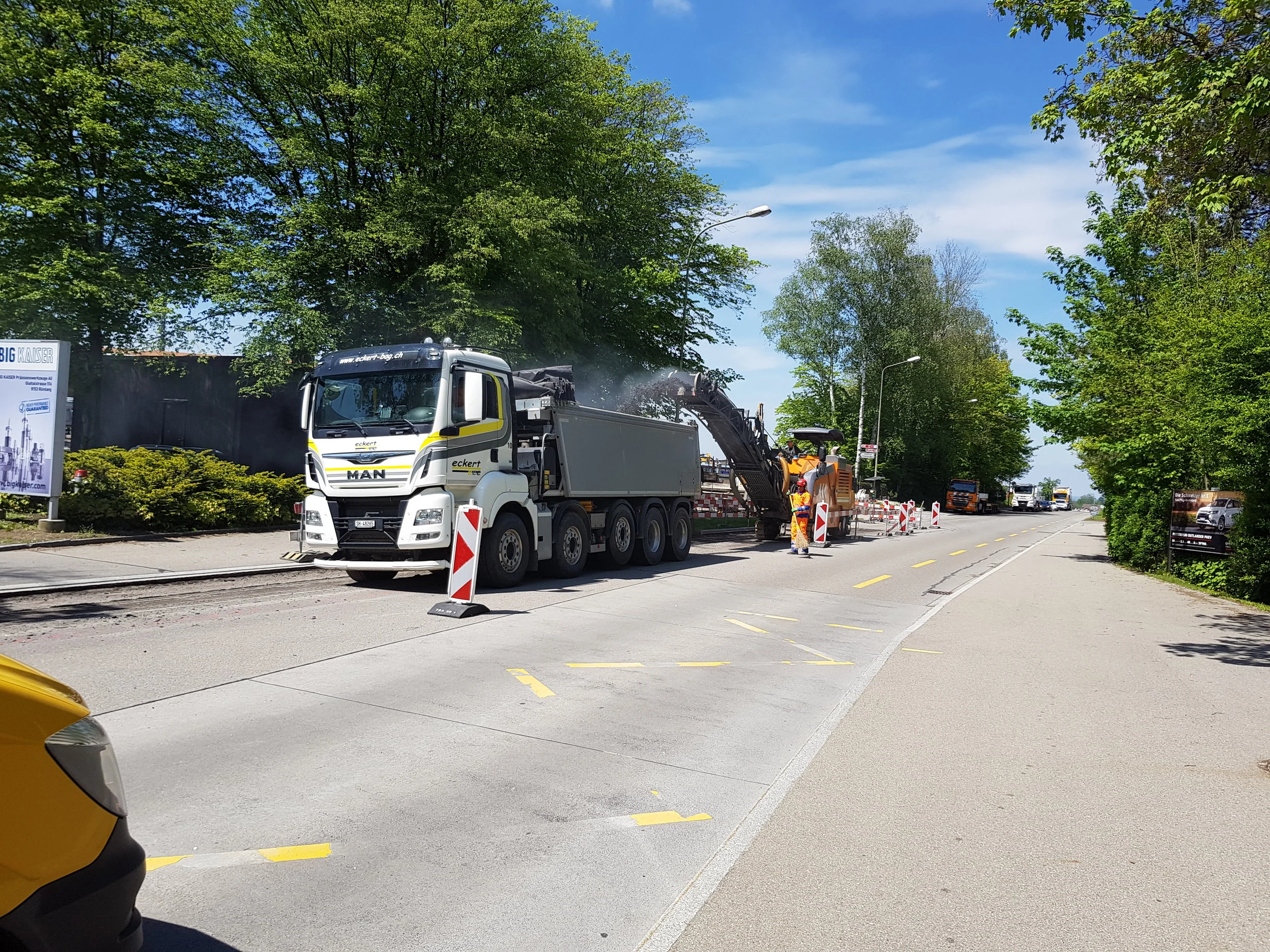 Strassenbau — Eckert Baulogistik AG
