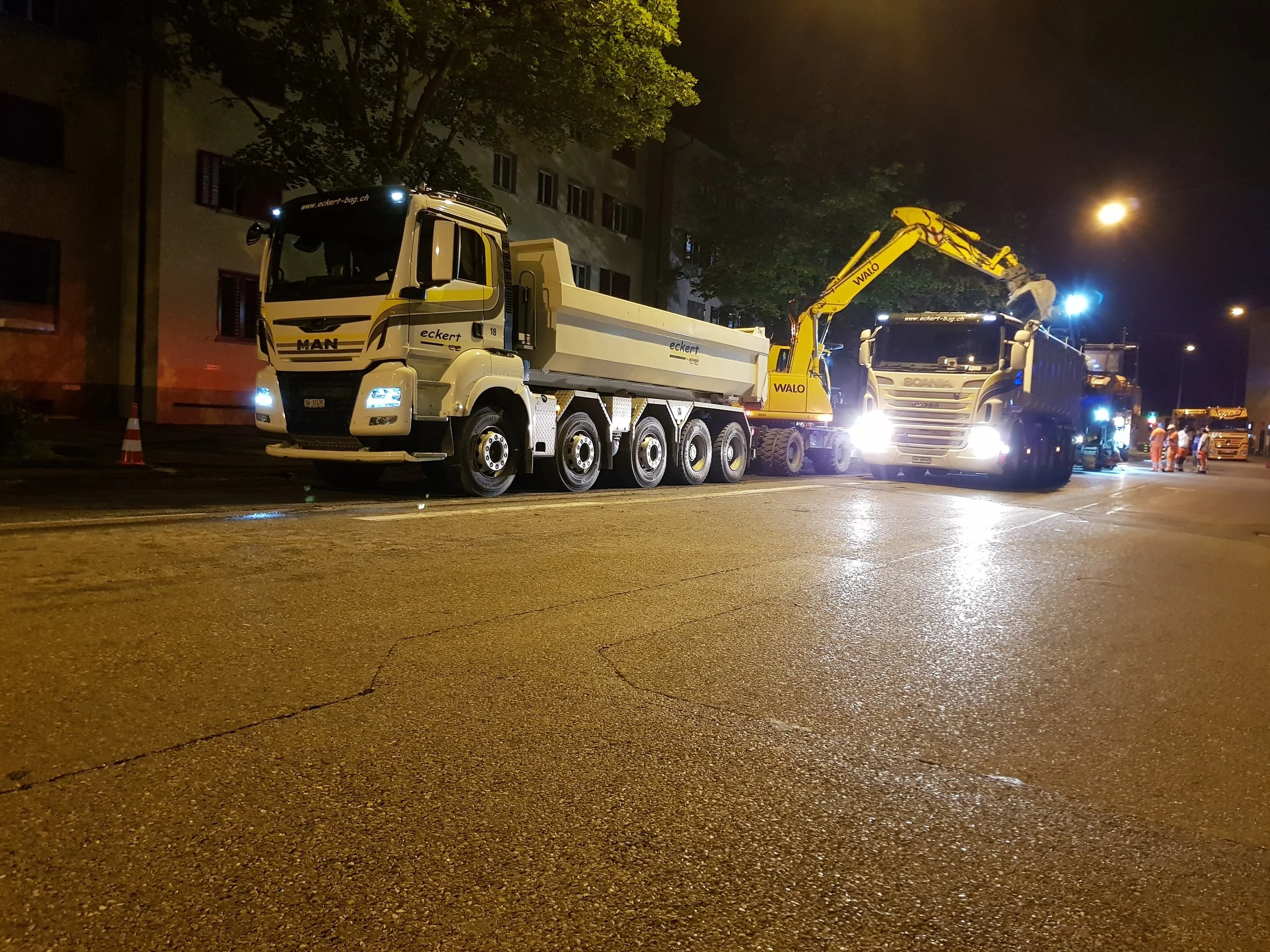 Strassenbau — Eckert Baulogistik AG