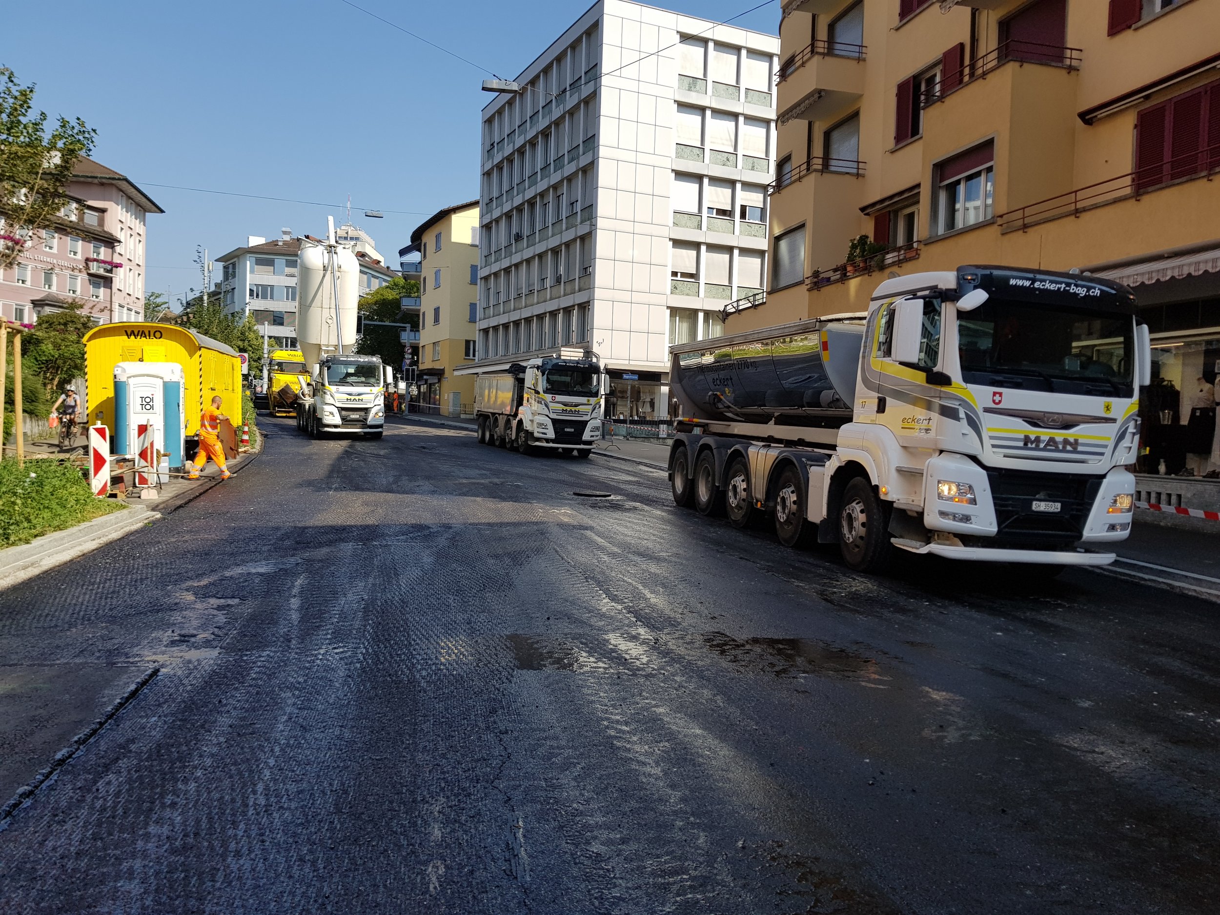 Strassenbau — Eckert Baulogistik AG