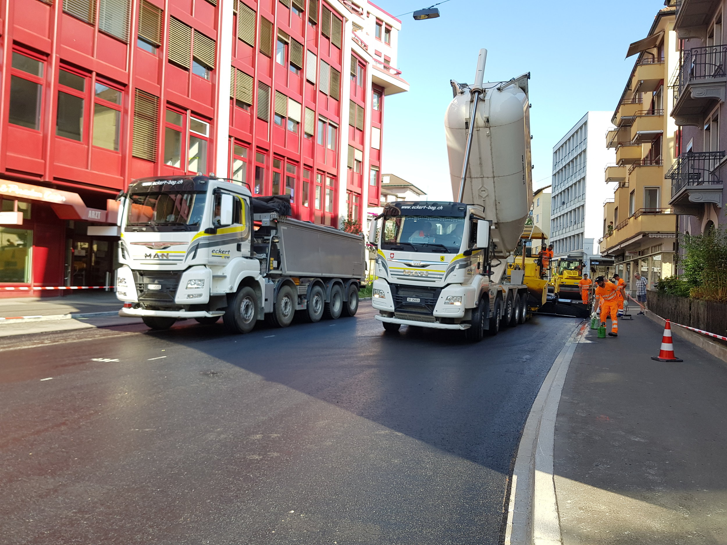 Strassenbau — Eckert Baulogistik AG