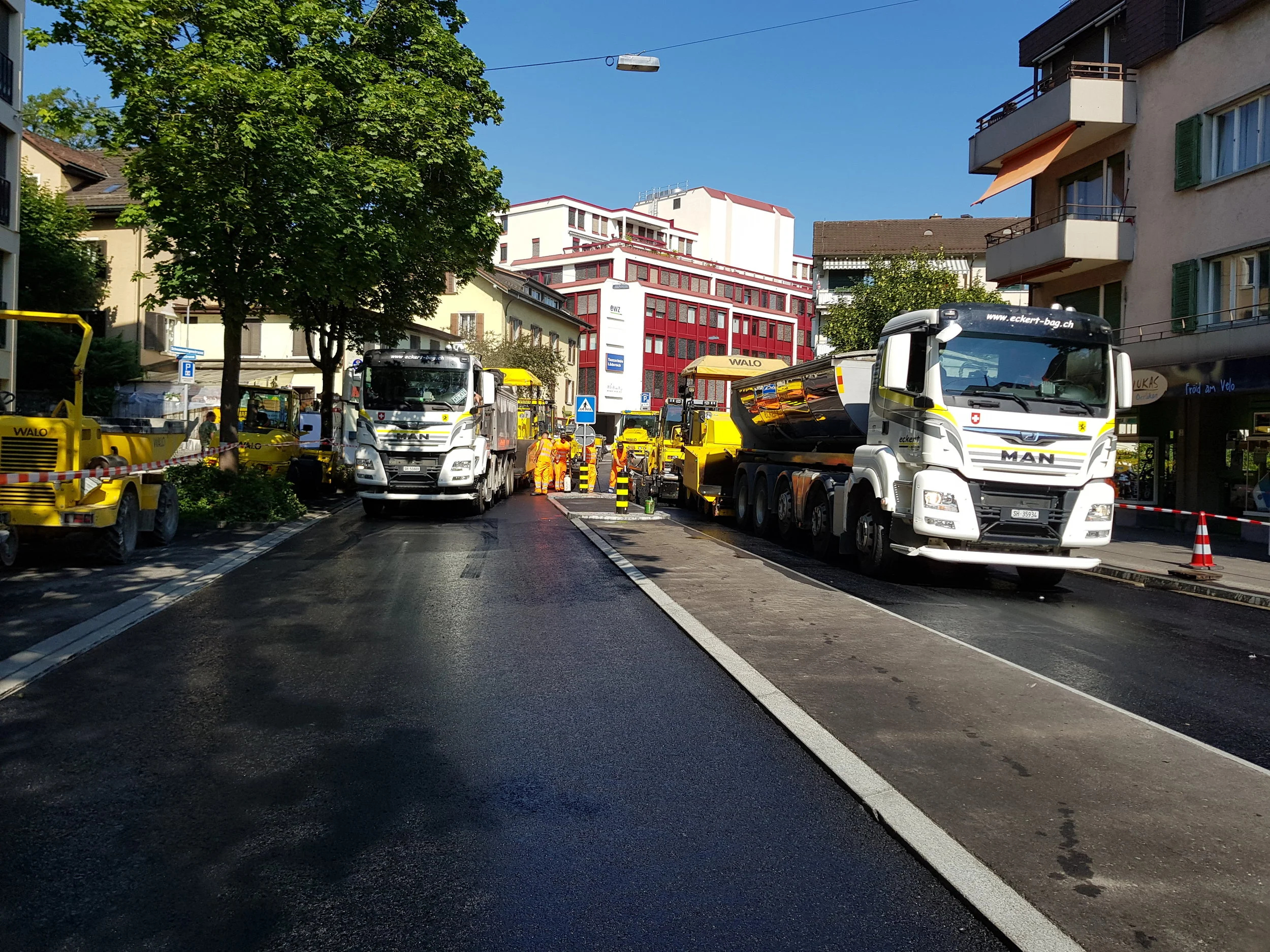 Strassenbau — Eckert Baulogistik AG