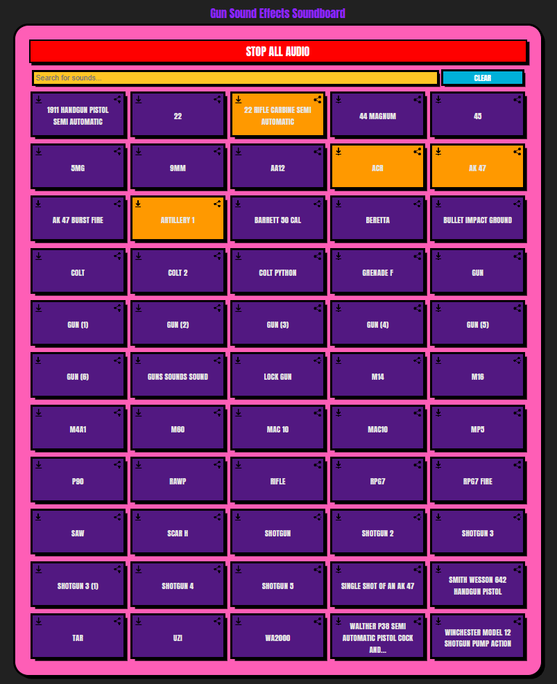 Gun sound effects added — Find your perfect soundboard - Memes ...