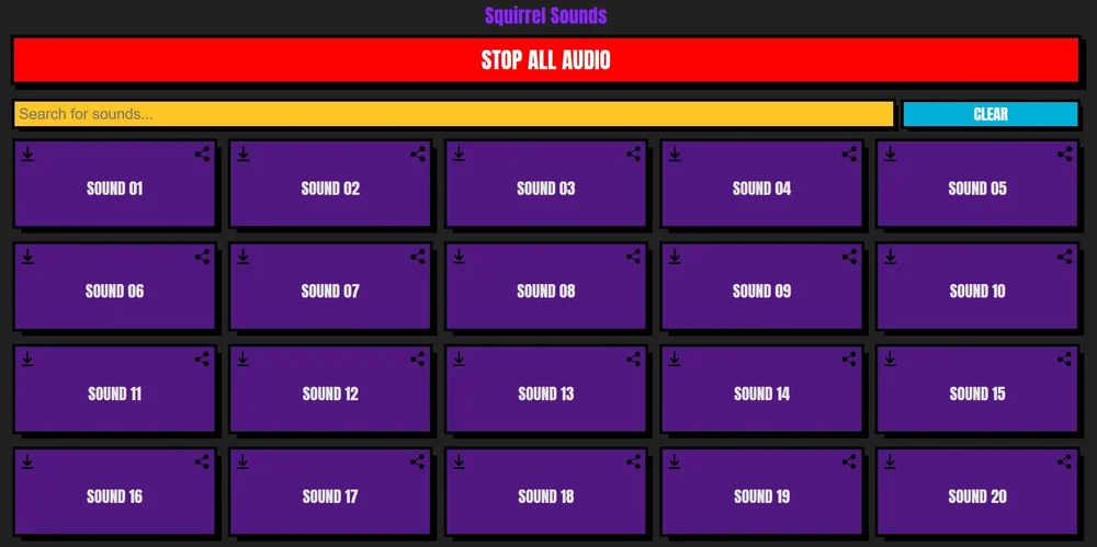 Squirrels added — Find your perfect soundboard - Memes, cartoons and ...