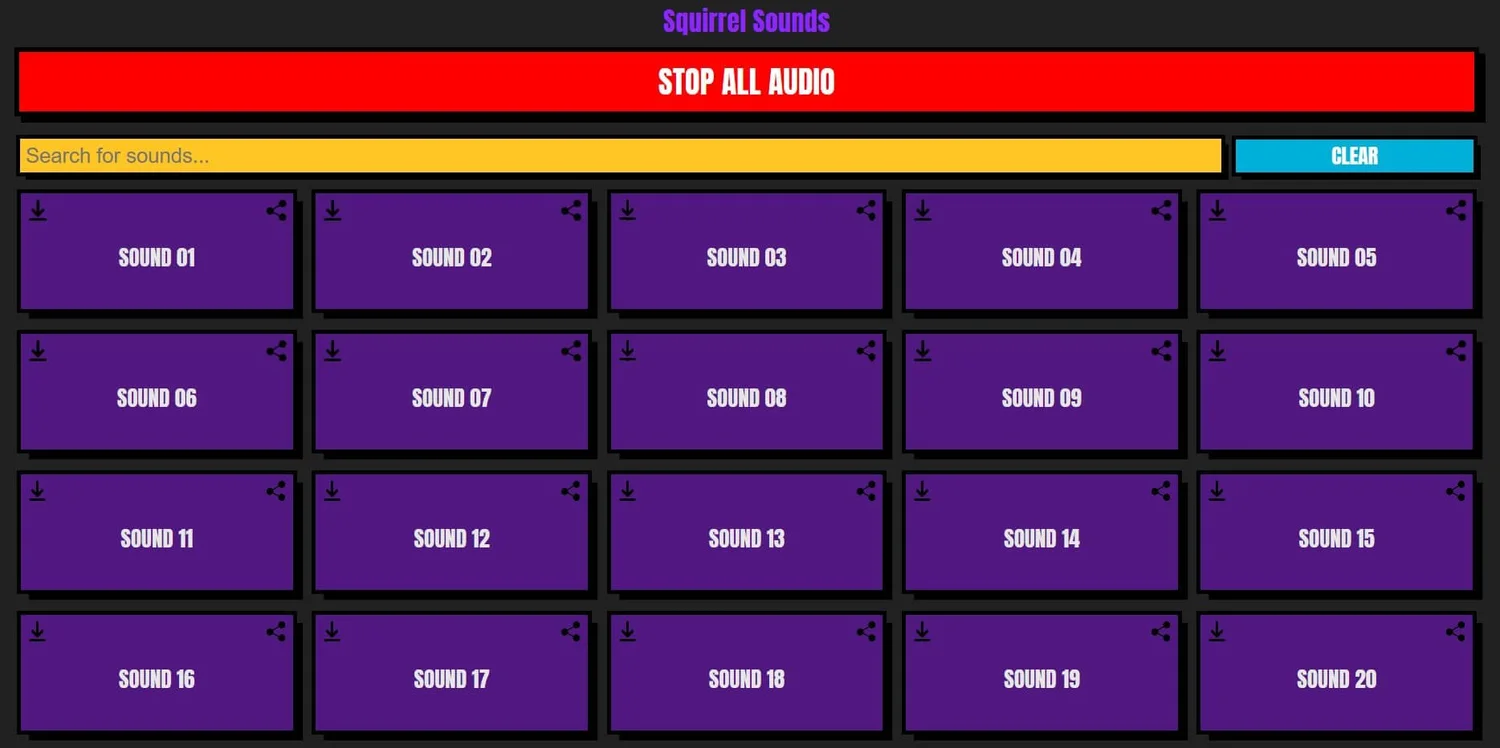 Squirrels added — Find your perfect soundboard - Memes, cartoons and ...